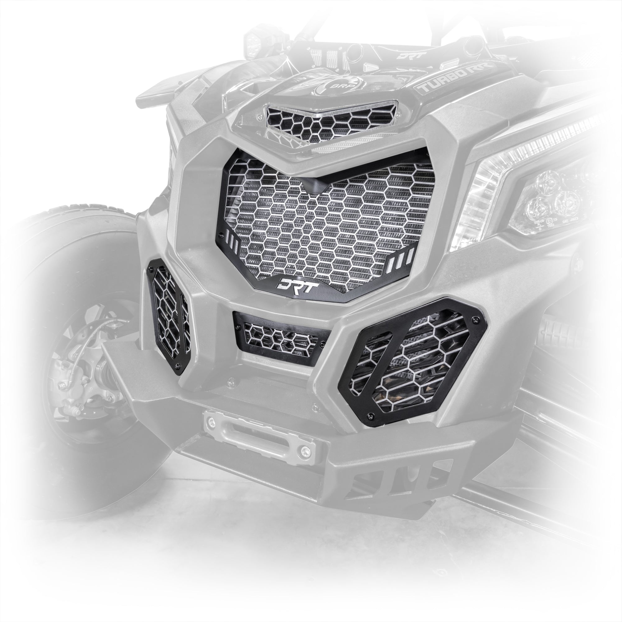 Can-Am X3 2017+ V2 Front Grill Kit 5-piece – Atomik UTV